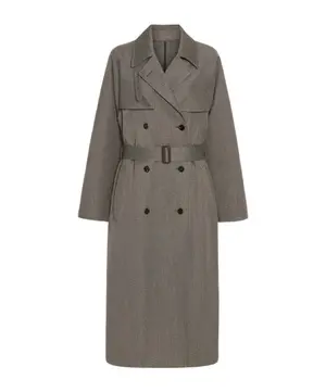 THE ROW Rhydian Double-breasted Trench Coat - No