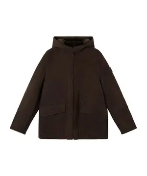 Stone Island Hooded Jacket - Dark Brown