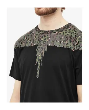 MARCELO BURLON COUNTY OF MILAN Animalier Wings Logo T-shirt