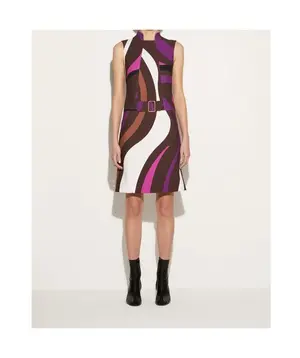 Emilio Pucci Marmo-print Mini Dress