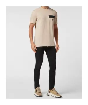 Philipp Plein Short-sleeve T-shirt - Beige