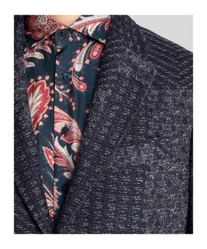 Etro Wool-blend Patchwork Blazer