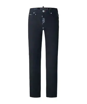Philipp Plein Belt-loop Casual Pants - Black