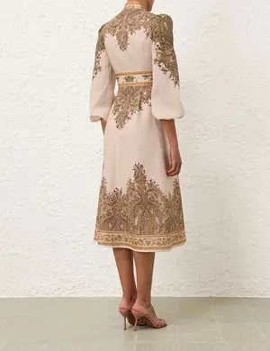 Zimmermann Natura Midi Dress