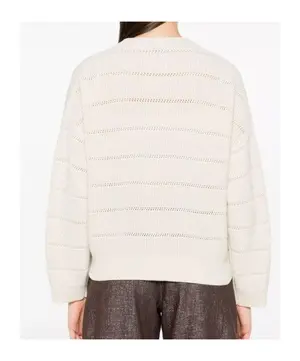 Brunello Cucinelli Open-knit Sweater