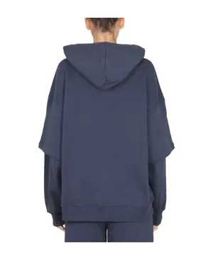 ROTATE BY BIRGER CHRISTENSEN Laminated Hooded Sweaters