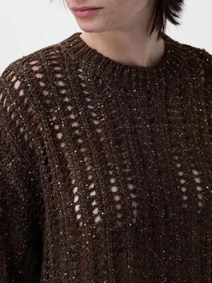 Brunello Cucinelli Short-sleeved Crewneck Knitted Jumper