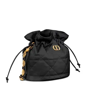 Dior Miss Caro Mini Bucket Bag With Drawstring