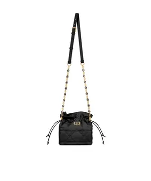 Dior Miss Caro Mini Bucket Bag With Drawstring