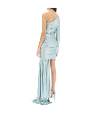 Off-White Asymmetric One-sleeved Dress