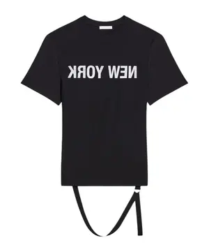 Helmut Lang New York Seatbelt T-shirt - Black