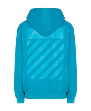 Off-White Diag-print Zip-front Hoodie