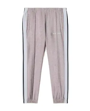 Palm Angels Lurex Side-stripe Track Trousers - Gray