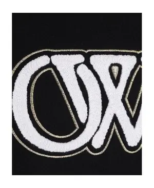 Off-White Logo Detailed Bomber Jacket