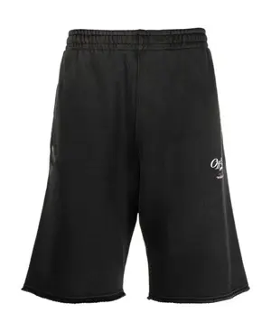Off-White Wave Off Sweatshorts - Black