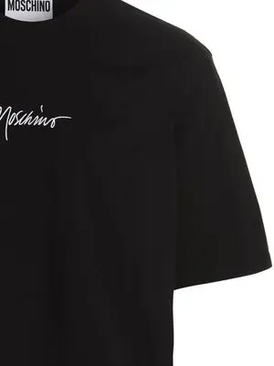 Moschino Embroidered Crewneck T-shirt