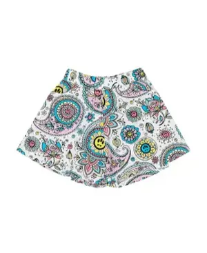 BARROW Paisley-print Elasticated Shorts