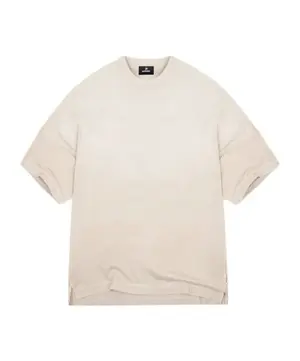 REPRESENT Seam-detail T-shirt - Oat