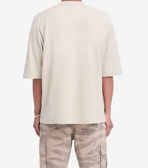 REPRESENT Seam-detail T-shirt - Oat