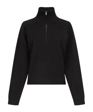 Loulou De Saison Dries Zip-front Sweater - Black