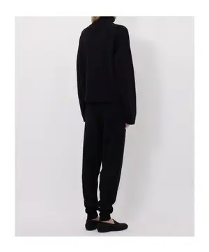 Loulou De Saison Dries Zip-front Sweater - Black