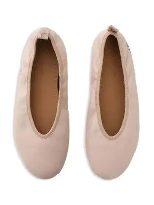 Off-White High Heels Ballerina Shoes