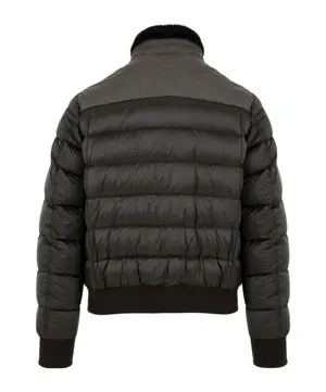 MOORER High Neck Padded Down Jacket