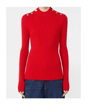 Sportmax Button-down Slim-fit Sweater