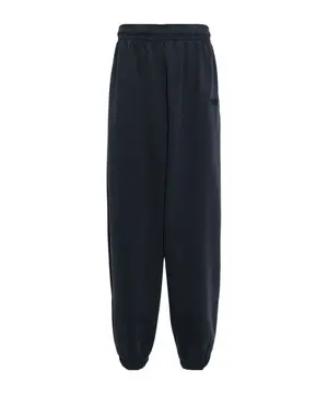 Vetements Logo-embroidered Track Pants - Blue