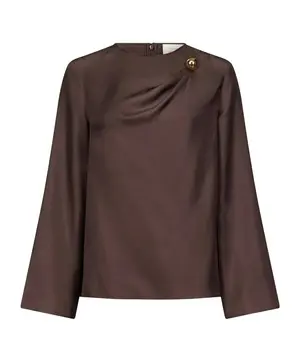 Loulou De Saison Azae Draped Top