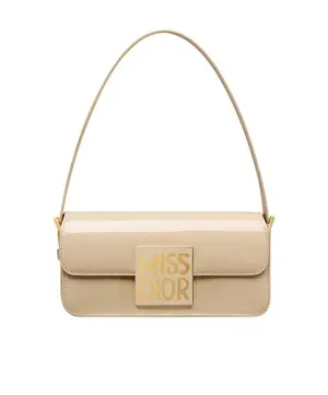 Dior Logo Shoulder Bag - Beige