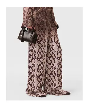 Stella McCartney Printed Oversized Drawtstring Trousers
