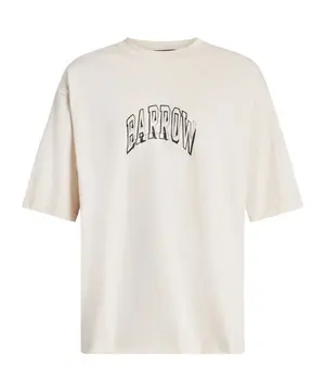 BARROW Logo-print T-shirt - White