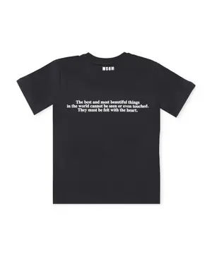 MSGM Embroidered-logo Cotton T-shirt