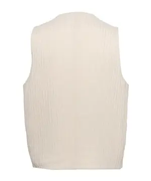 Emporio Armani Sleeveless Wrinkled Effect Gilet