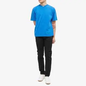 Heron Preston Logo Embroidered Crewneck T-shirt - Blue
