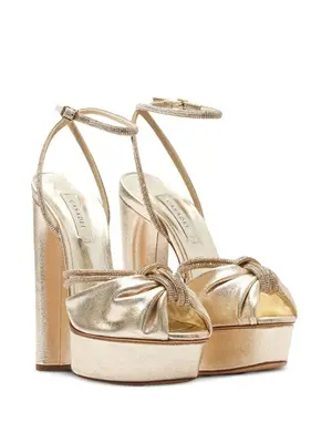 Casadei 140mm Taylor Flora Wonder Sandals