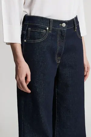 Peserico Logo-patch Five-pocket Denim Jeans