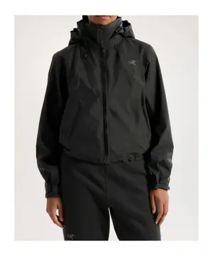Arc'teryx Naya Cropped Gore-tex Shell Jacket - Black