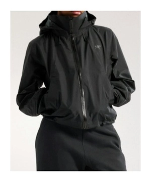 Arc'teryx Naya Cropped Gore-tex Shell Jacket - Black