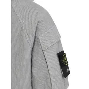 Stone Island Logo Patch Hooded Jacket