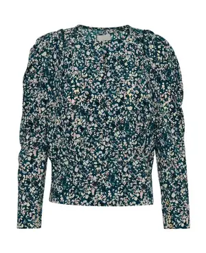 Isabel Marant Étoile Logo Blouse - Green