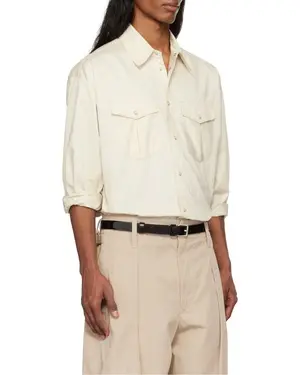 LEMAIRE Curved Hem Shirt