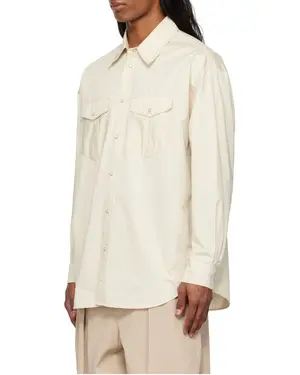 LEMAIRE Curved Hem Shirt