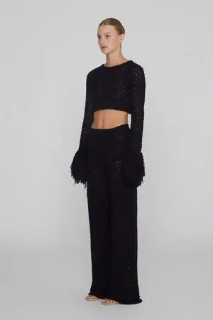 ROTATE BY BIRGER CHRISTENSEN Knitted Trousers