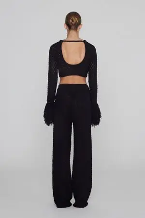 ROTATE BY BIRGER CHRISTENSEN Knitted Trousers