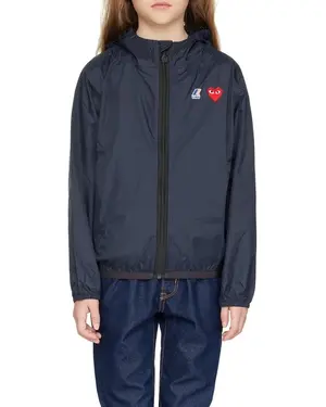Play Comme Des Garcon X K-way Claude Hooded Rain Jacket
