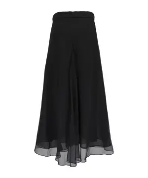 Brunello Cucinelli Flared Midi Skirt
