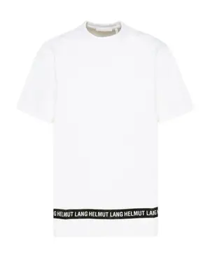 Helmut Lang Logo Short-sleeved T-shirt - White