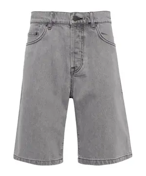 IRO PARIS Belt-loop Denim Shorts - Gray